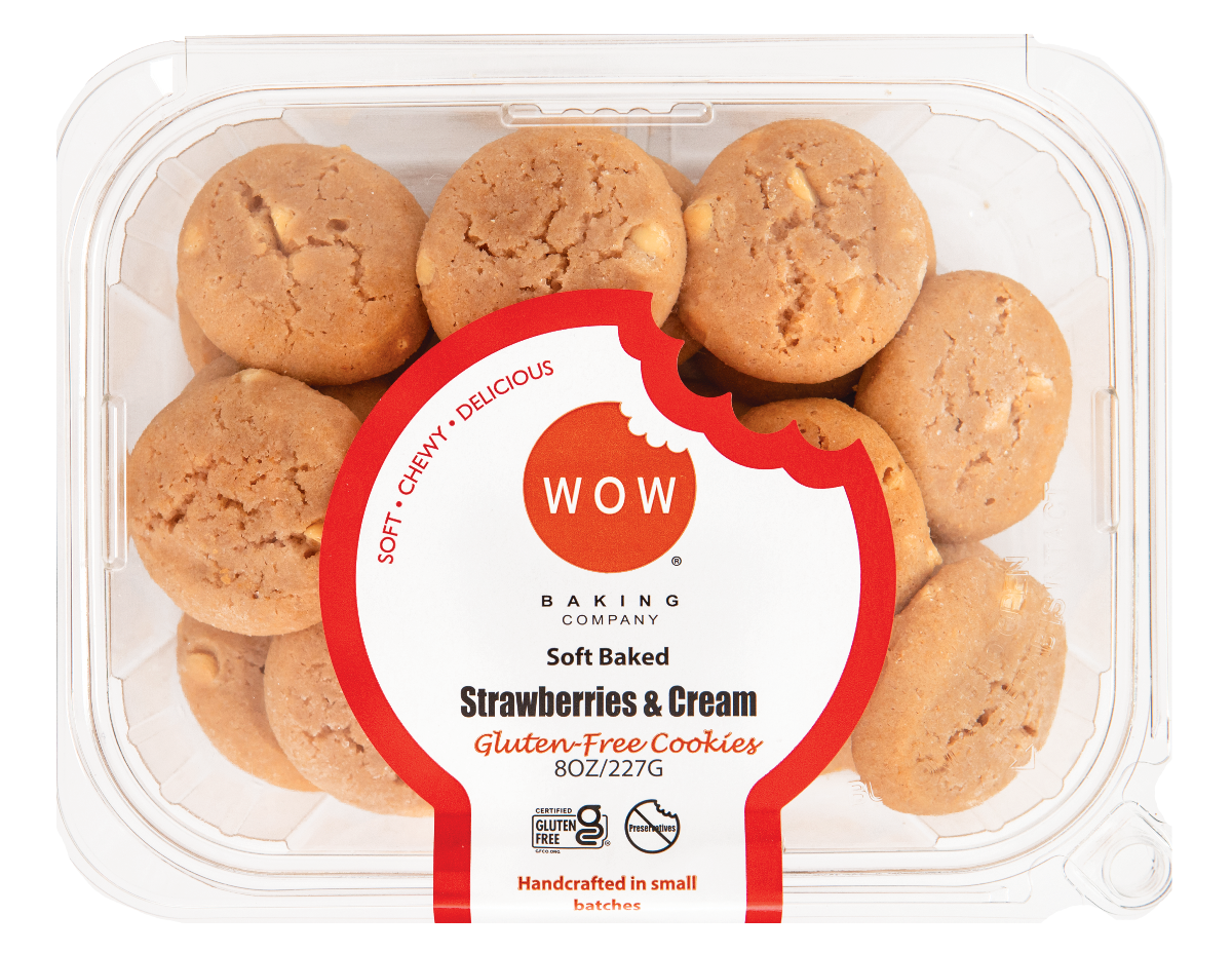 WOW Baking Company Strawberries and Cream Gluten-Free Cookies